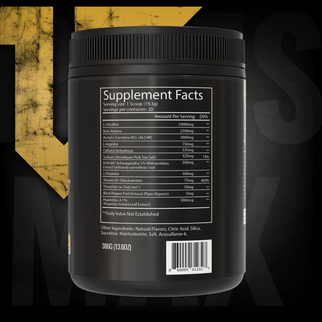 WTF Pre-Workout – Troponin Nutrition