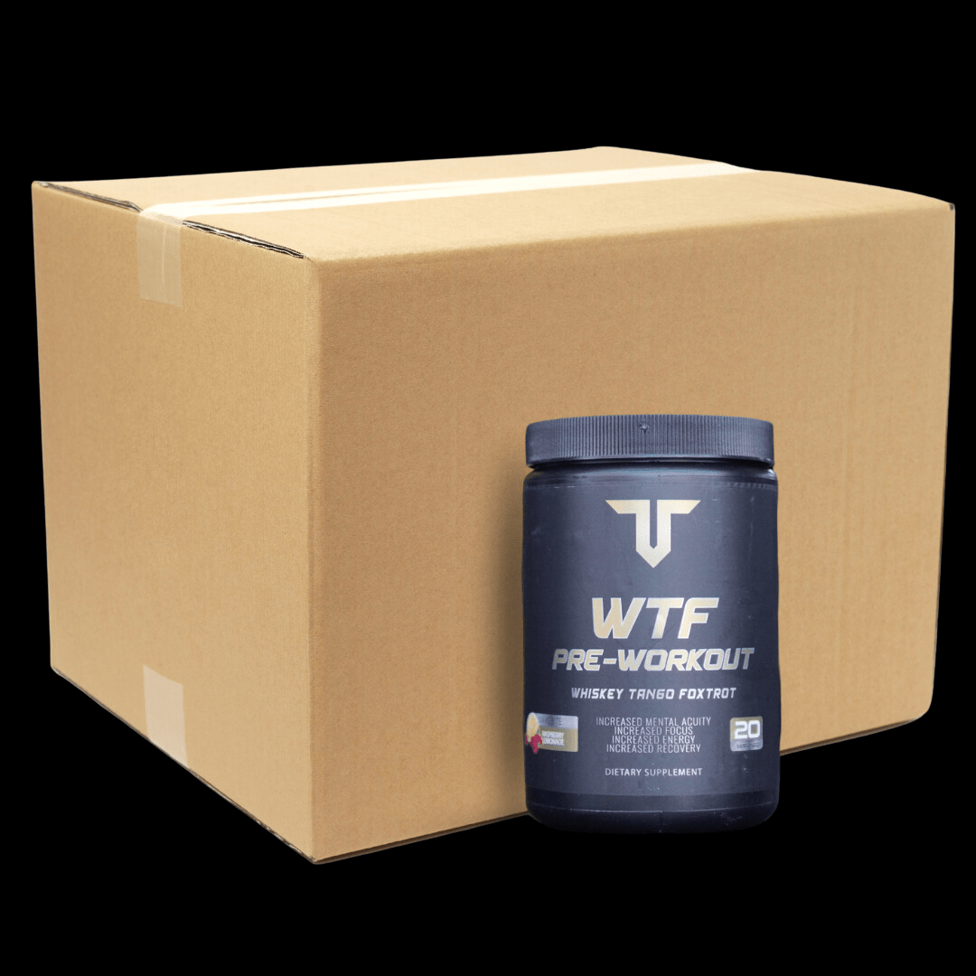 WTF Pre-Workout Wholesale Case (12 Units) – Troponin Nutrition