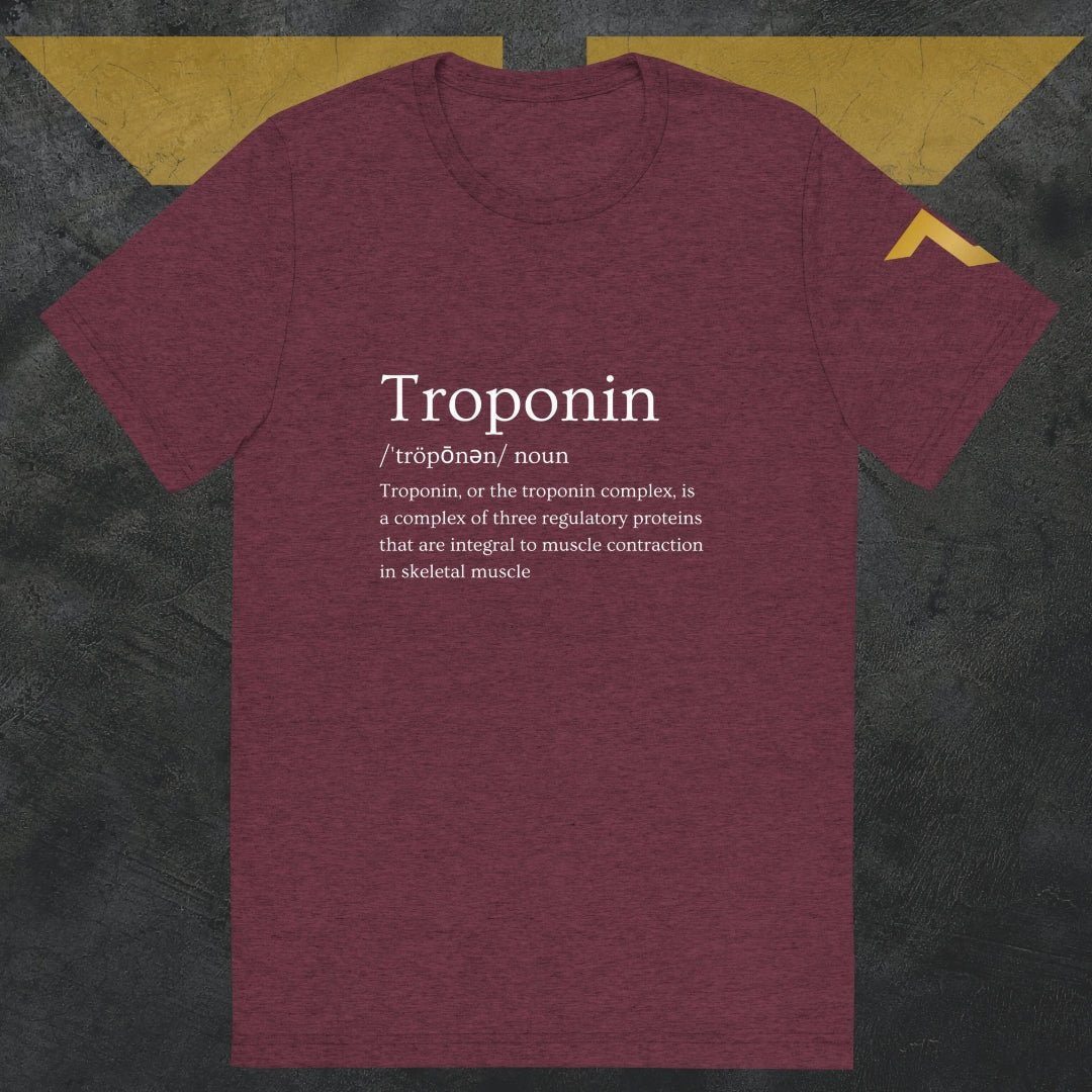 Troponin Definition Tee – Troponin Nutrition